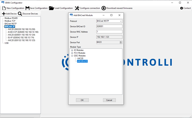 Adding and Removing Devices Manually